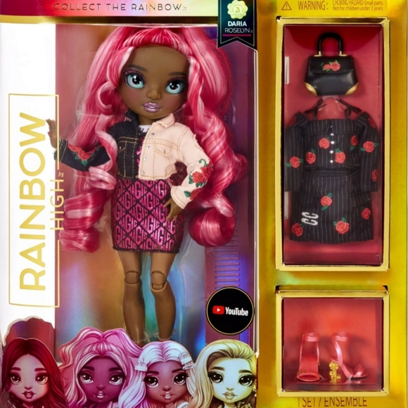 MGM | Toys | Rainbow High Fashion Doll Daria Roselyn | Poshmark